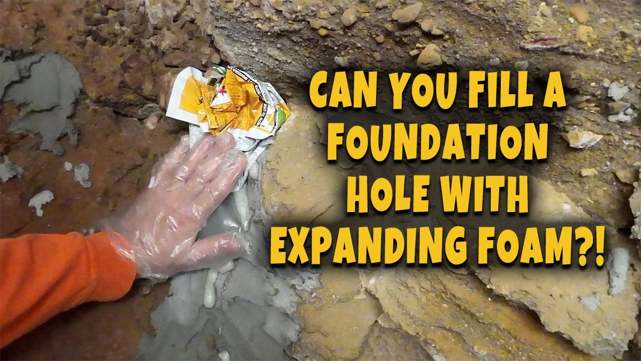 FAST 2k vs Sika - Can you fill a foundation hole with expanding foam ...