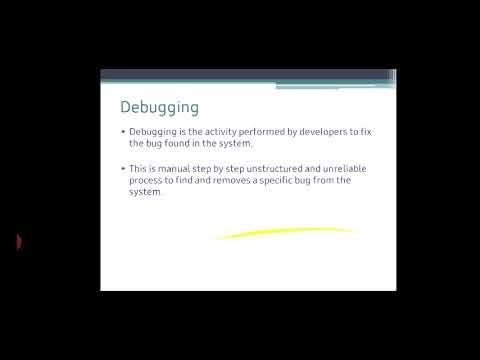 Difference Between Software Testing and Debugging - YouTube