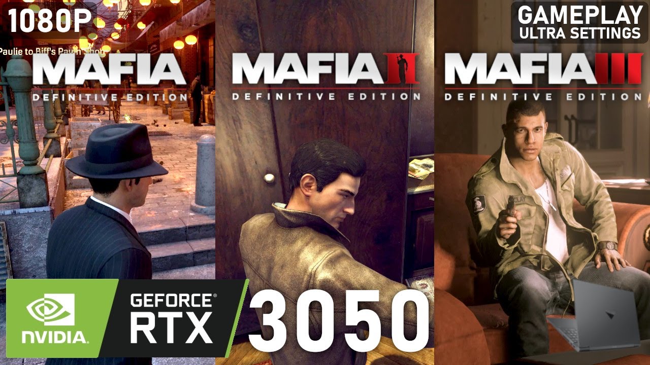 Mafia: Definitive Edition [1-3] | RTX 3050 Laptop | 5600H | 2x8GB ...