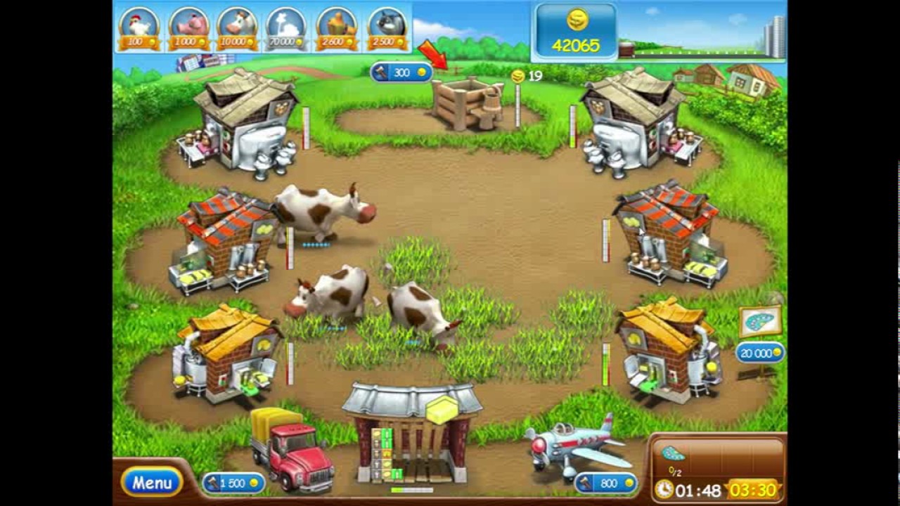 Farm Frenzy 2 Level 71 Fan Street 1 - YouTube