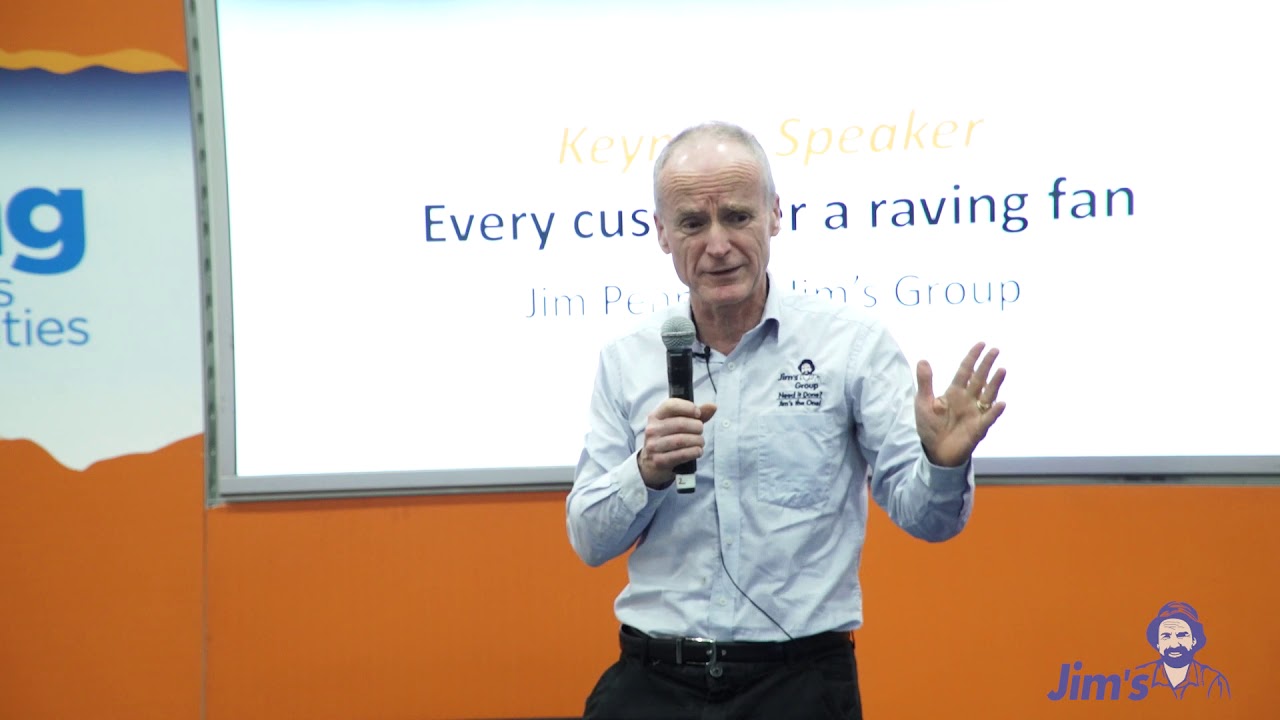 Franchising Expo Melbourne 2019 Jim Penman CEO and Founder of Jim's ...