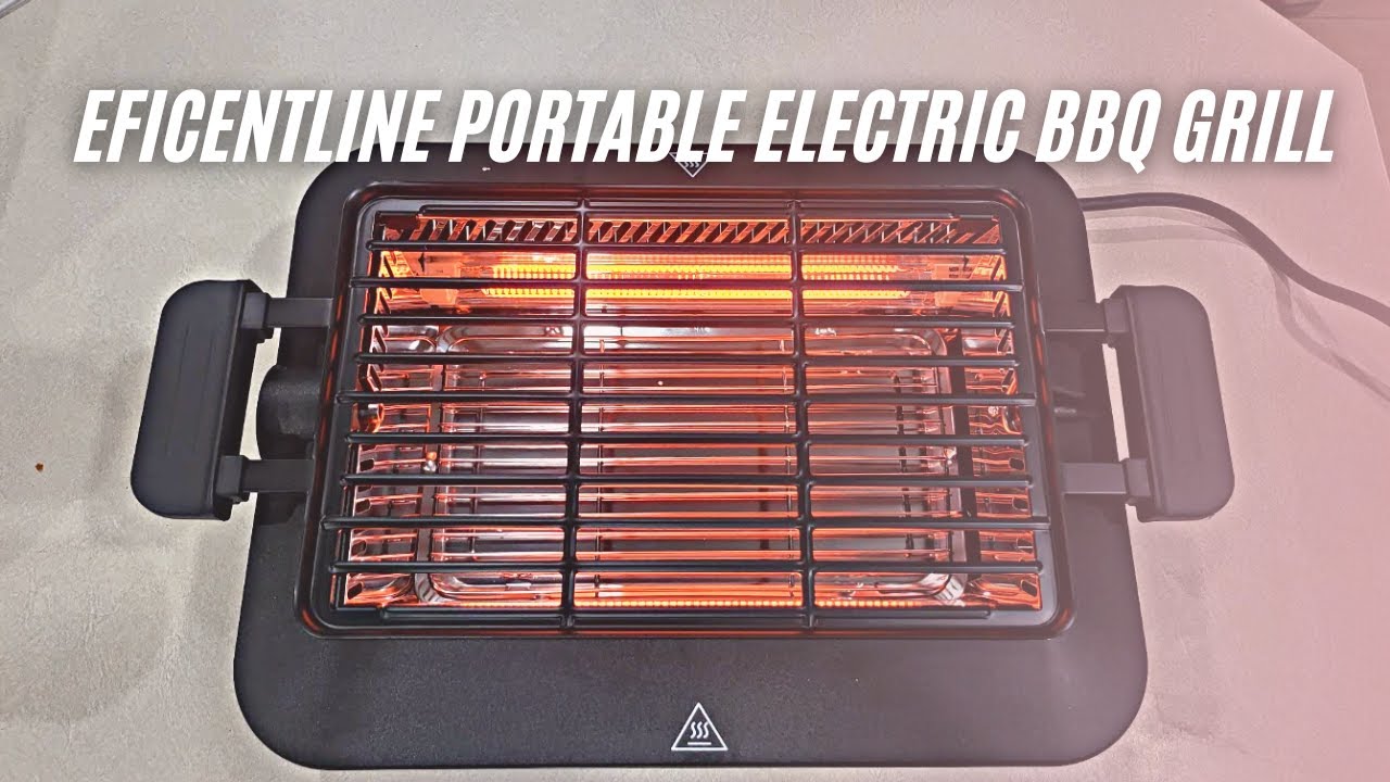 Eficentline 1600W 6 in 1 Portable Electric BBQ Grill Review ...