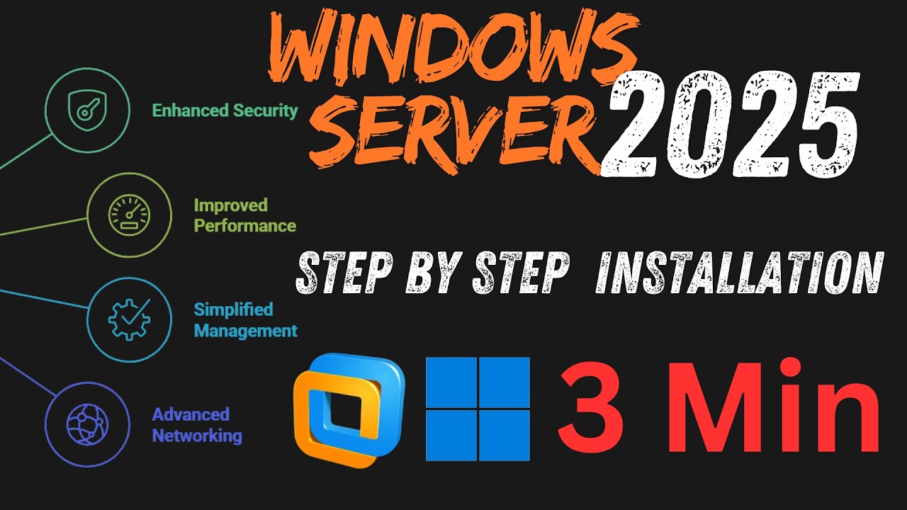 Windows Server 2025 Installation Step by Step #windows #windowstips # ...