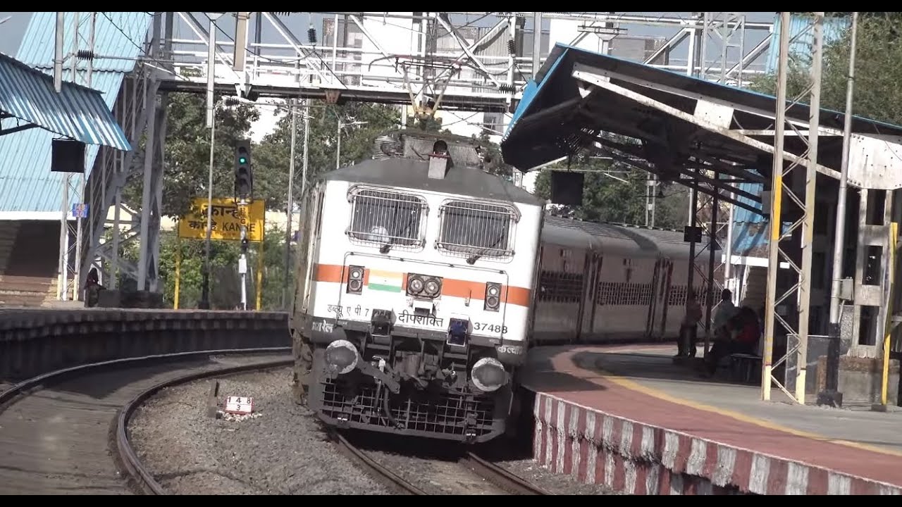 Great Approach & Aggression By Bengaluru Mumbai Udyan Express At Scenic ...