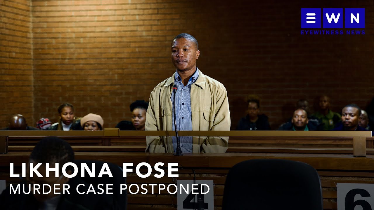 Likhona Fose's murder case postponed for bail application - YouTube