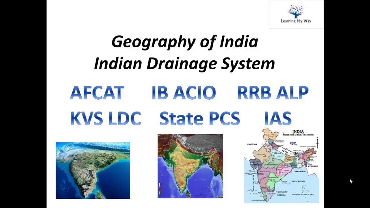 Indian Drainage system Part 1 - Indus River system - YouTube