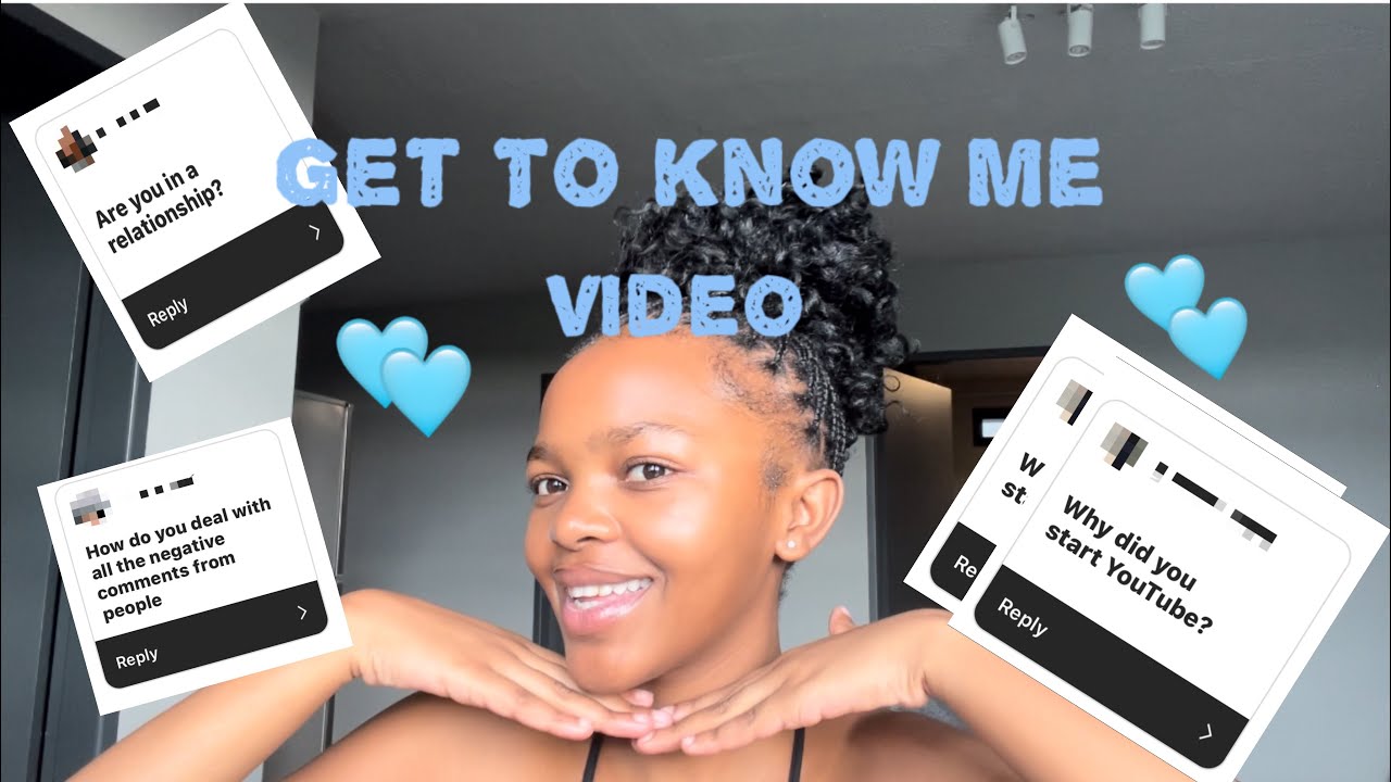 GET TO KNOW ME PT1 VIDEO🩵|| - YouTube