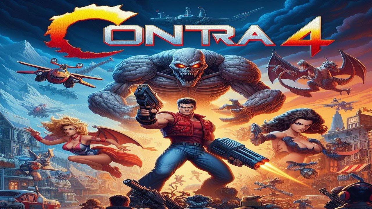Contra 4: Unleashing Epic Action Gameplay on |Nintendo DS| - YouTube