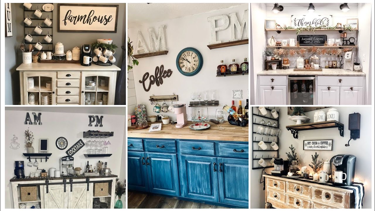 Coffee bar ideas creating a cozy coffee station | Coffee bar ...