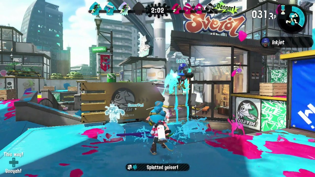 Splatoon 2 Global Testfire Gameplay #6 (Splat Roller Run | 1080p | No ...