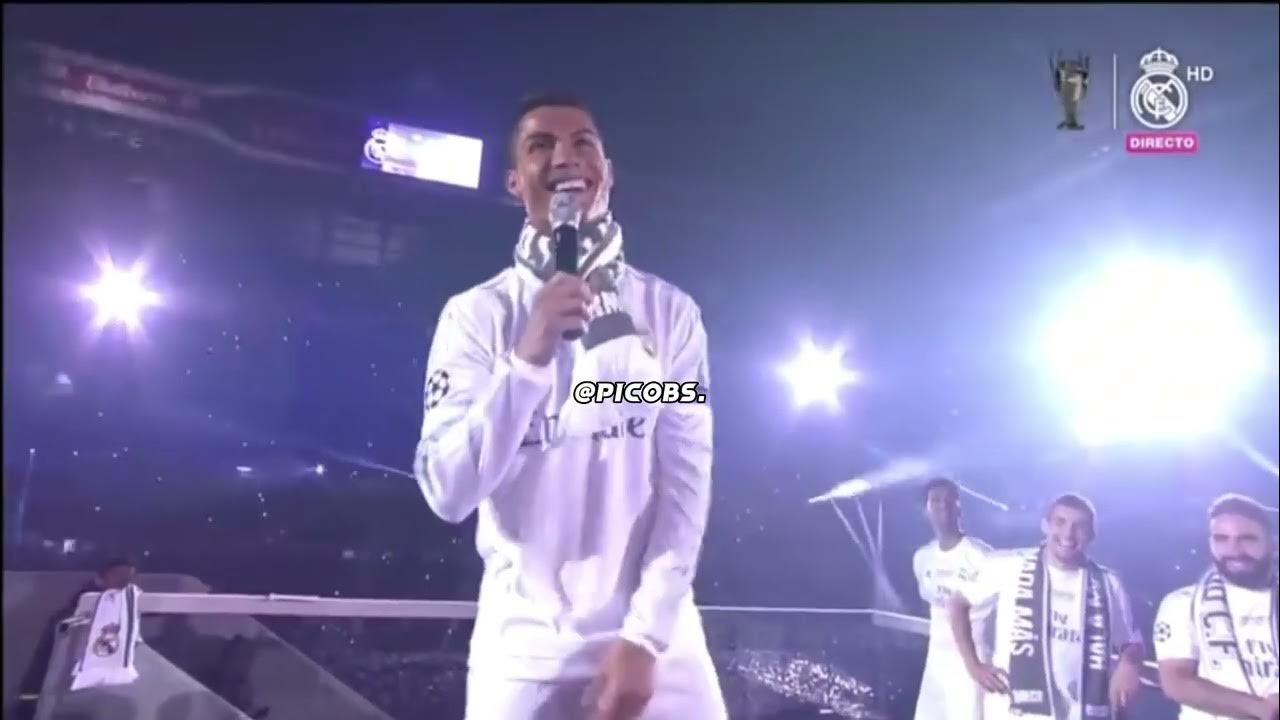 Cristiano Ronaldo sings "Sticking out your Gyaat for the rizzler" - YouTube