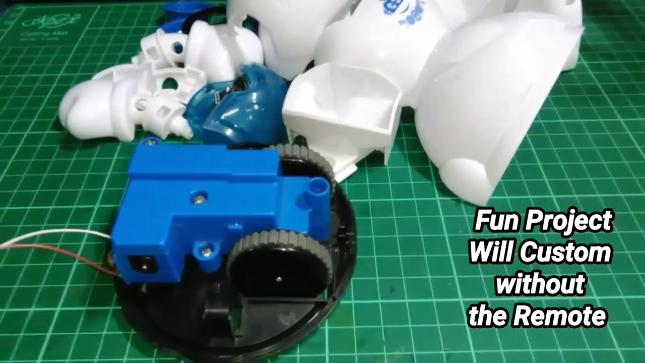 Go Go Buddies Robot Cyborg Buddy by Keenway - YouTube