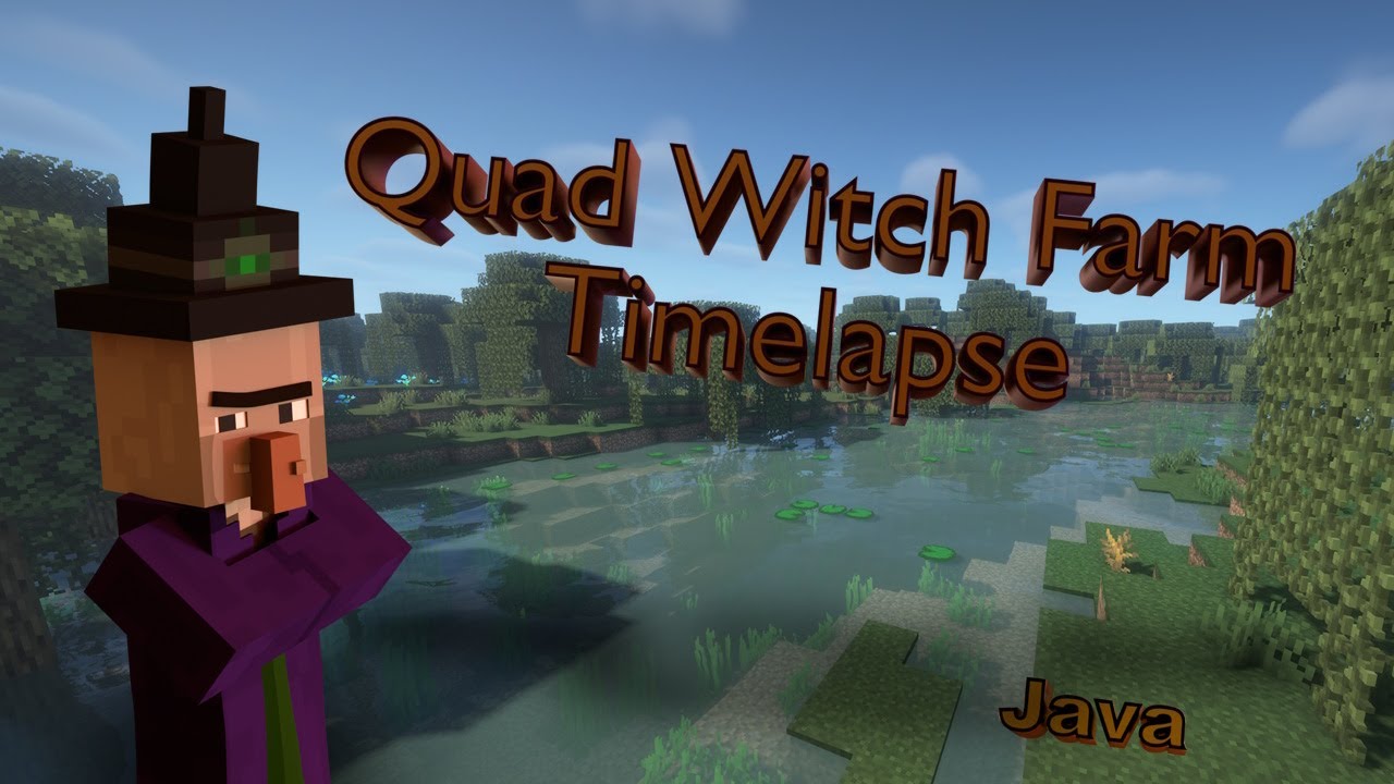 Quad Witch Farm - Timelapse - YouTube