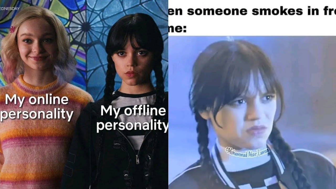 The Darkly Funny World of Wednesday Addams: Series Meme Highlights ...