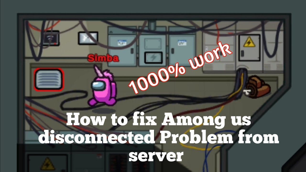 How to fix Among us disconnected Problem from server - YouTube