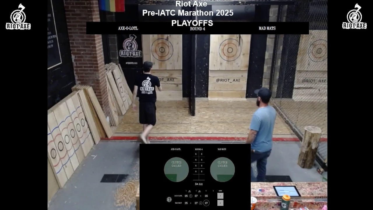 Riot Axe Pre-IATC Premier Marathon 2025 | Axe Throwing - YouTube