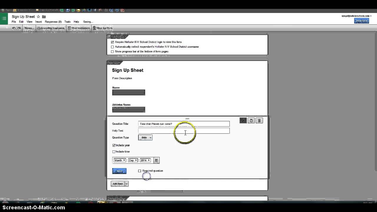 Teaster Making Forms - YouTube