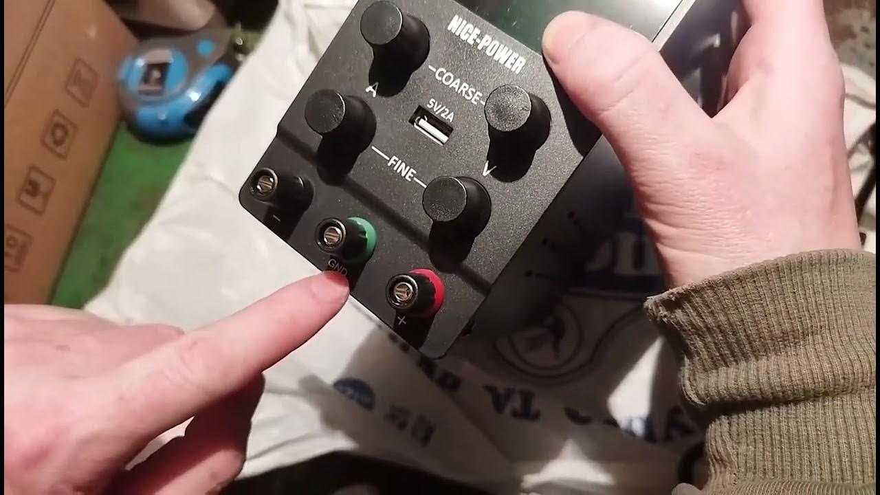 Лабораторный блок питания Nice-Power SPS305 30V 5A - YouTube