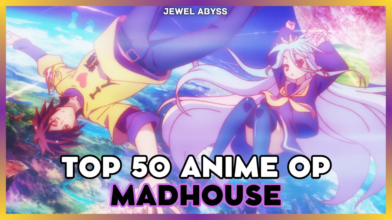 Top 50 Madhouse Anime Openings - YouTube