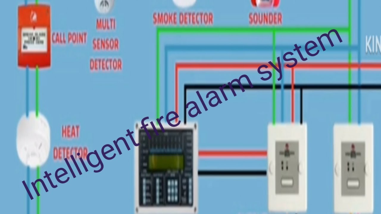 Fire alaram wiring diagram/fire alaram system wiring - YouTube