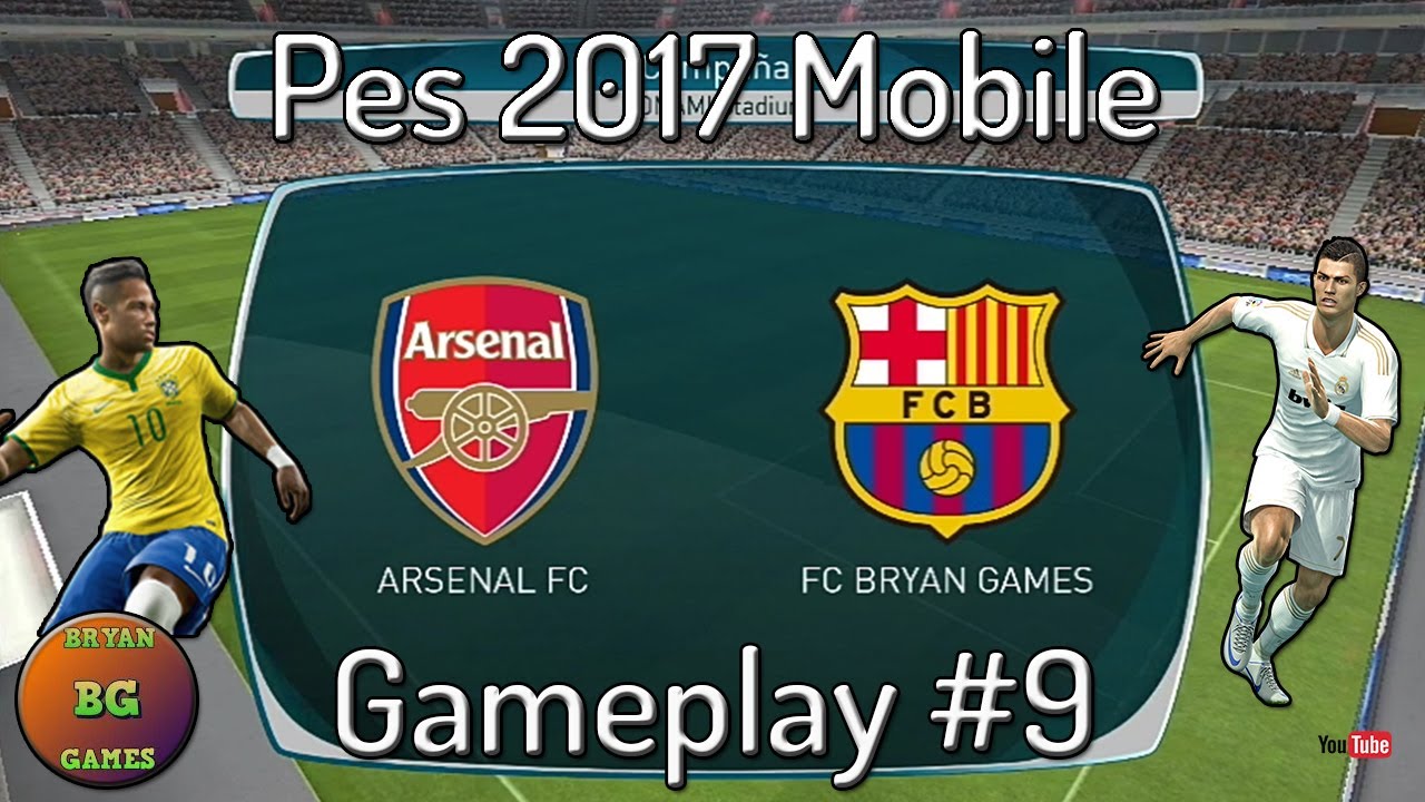 Pes 2017 Pro Evolution Soccer Android - Android Gameplay #9 - YouTube