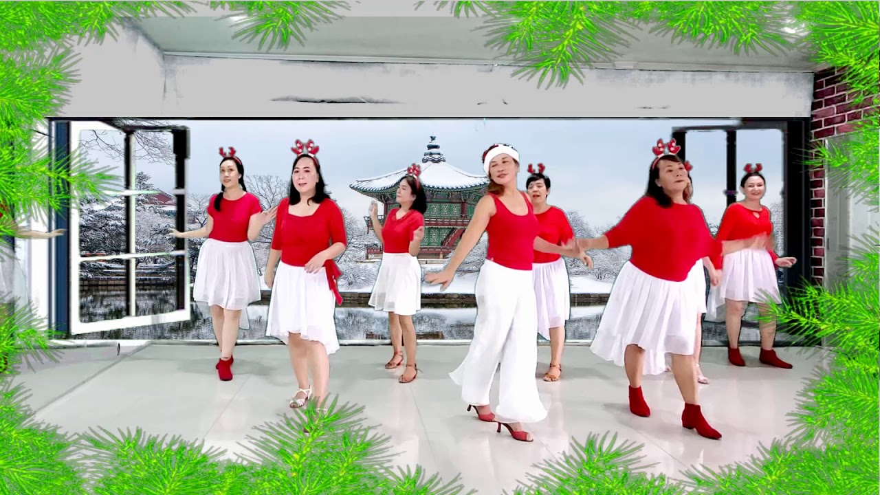 No Tears on Christmas - line dance - YouTube