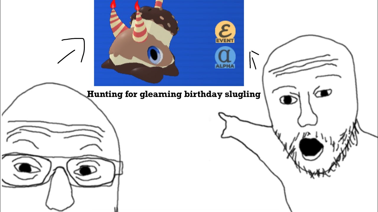 Hunting for gleam birthday slugling (loomian legacy sweet retreat ...