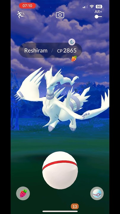 Reshiram raid#pokemongo - YouTube