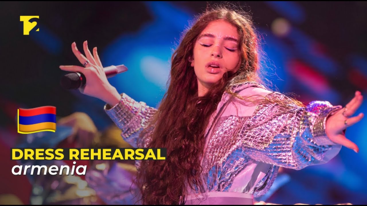 Dress Rehearsal: Armenia: Maléna — “Qami Qami” | Junior Eurovision 2021 ...