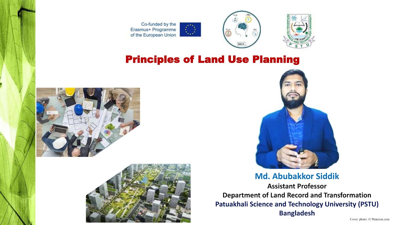 LU&E Module 11: Principles of Land Use Planning - YouTube