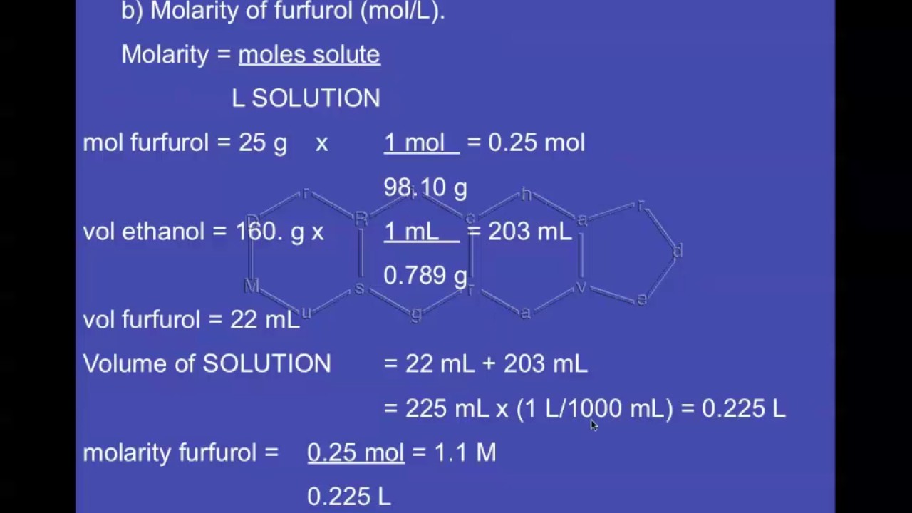 Concentration Calculator