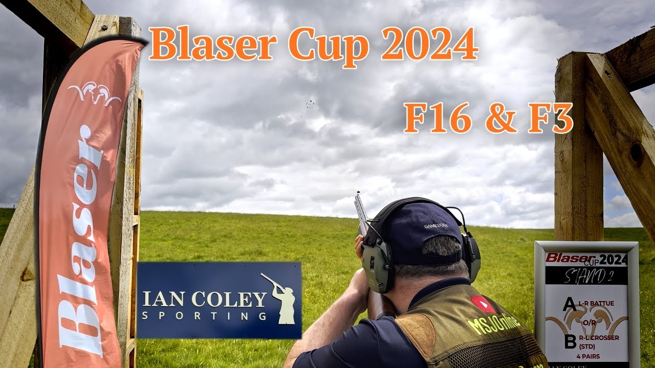 The Blaser Cup 2024 Sporting clays at Ian Coley Sporting - YouTube