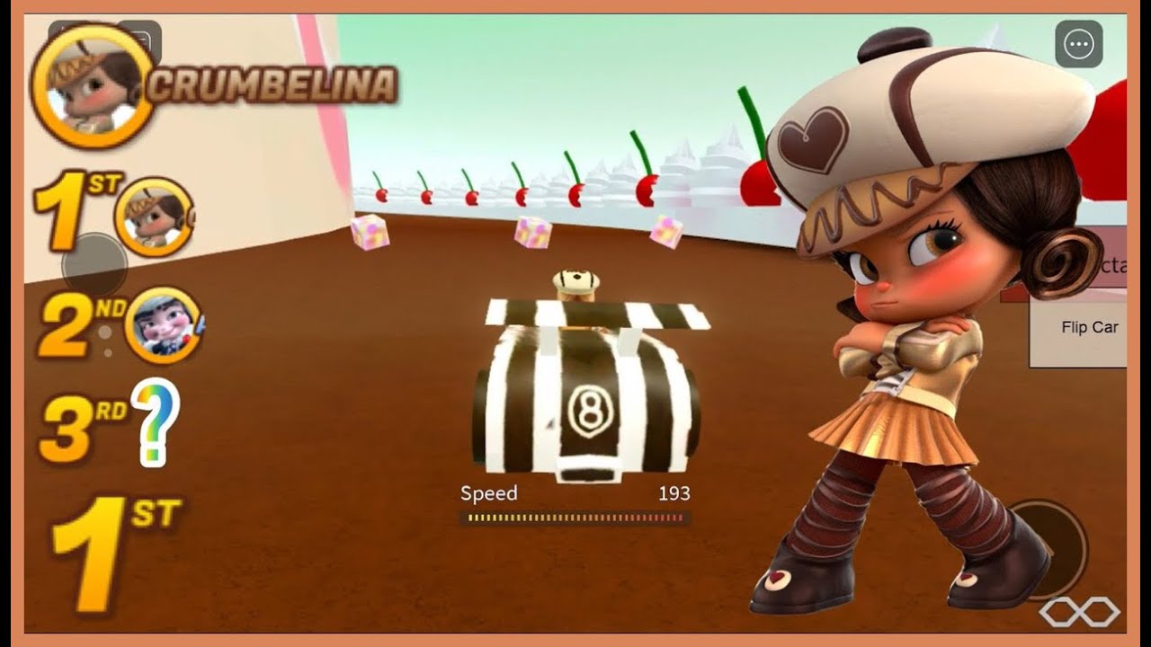 SUGAR RUSH SPEEDWAY GAMEPLAY WITH CRUMBELINA DI CARAMELLO | ROBLOX ...