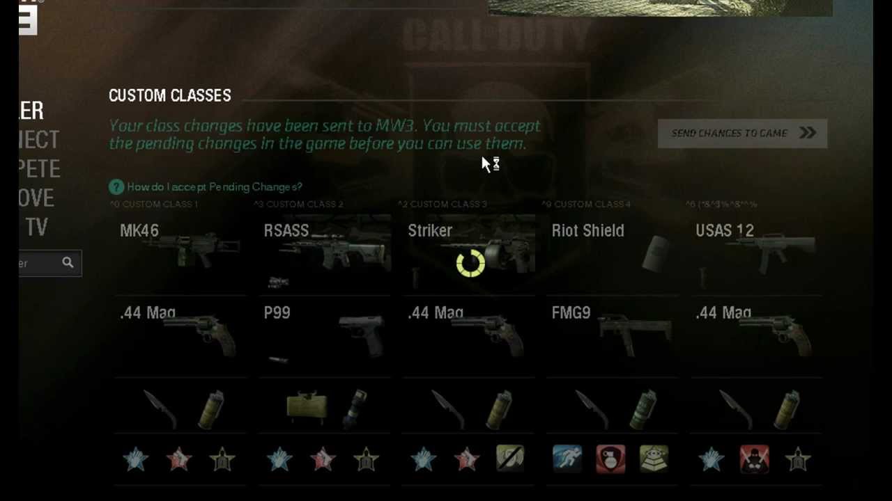 Mw3 colored classes - YouTube