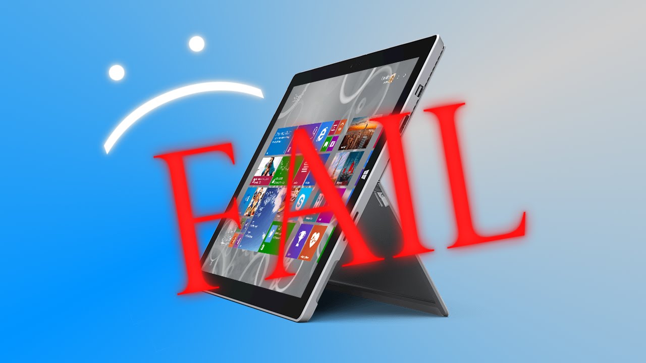 Microsoft Surface Pro 3 Unboxing FAIL - YouTube