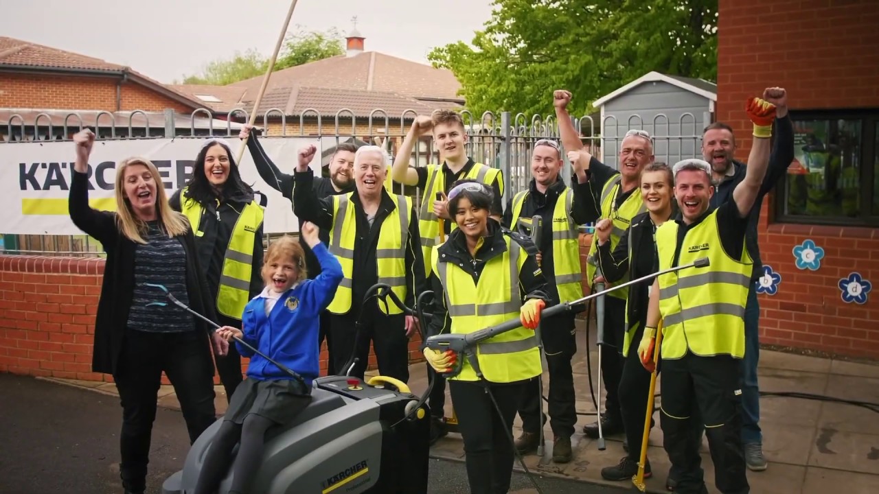 Keep Britain Tidy - Gosford Park Primary School | Kärcher UK - YouTube