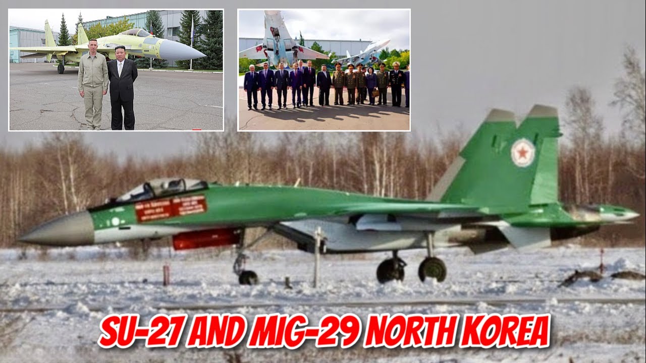 Russia Delivered Su-27 and MiG-29 to Modernize North Korea's Air Forces ...