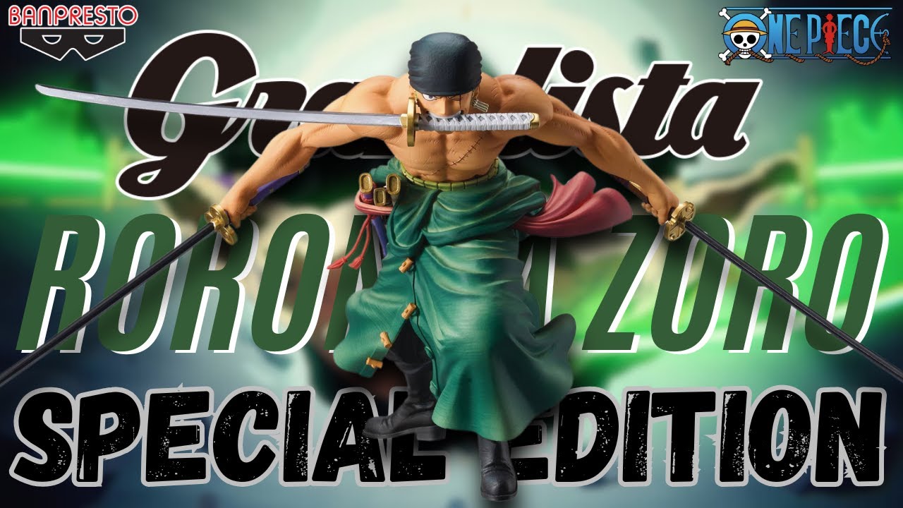 Santoryuu!! Unboxing & Review Grandista Special Edition Roronoa Zoro ...