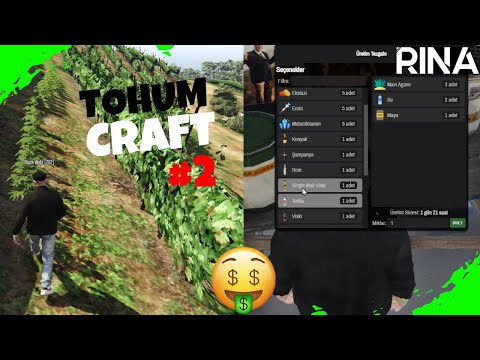 Tohum Craftlama sistemi #rinavalternatifparakazanma (www.rina-roleplay.com )