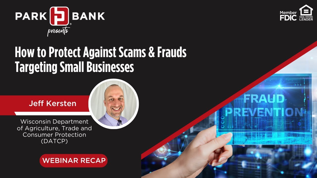Webinar | How to Protect Against Scams and Frauds Targeting Small ...