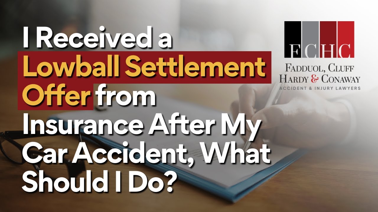 I Received a Lowball Settlement Offer from Insurance After My Car ...