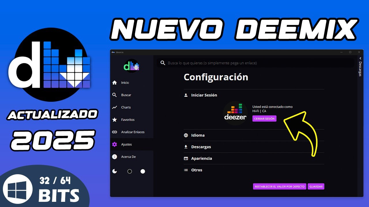 DeemixFix | DEEMIX 2025 ACTUALIZADO + ARL | Música FLAC / 320kbps - YouTube
