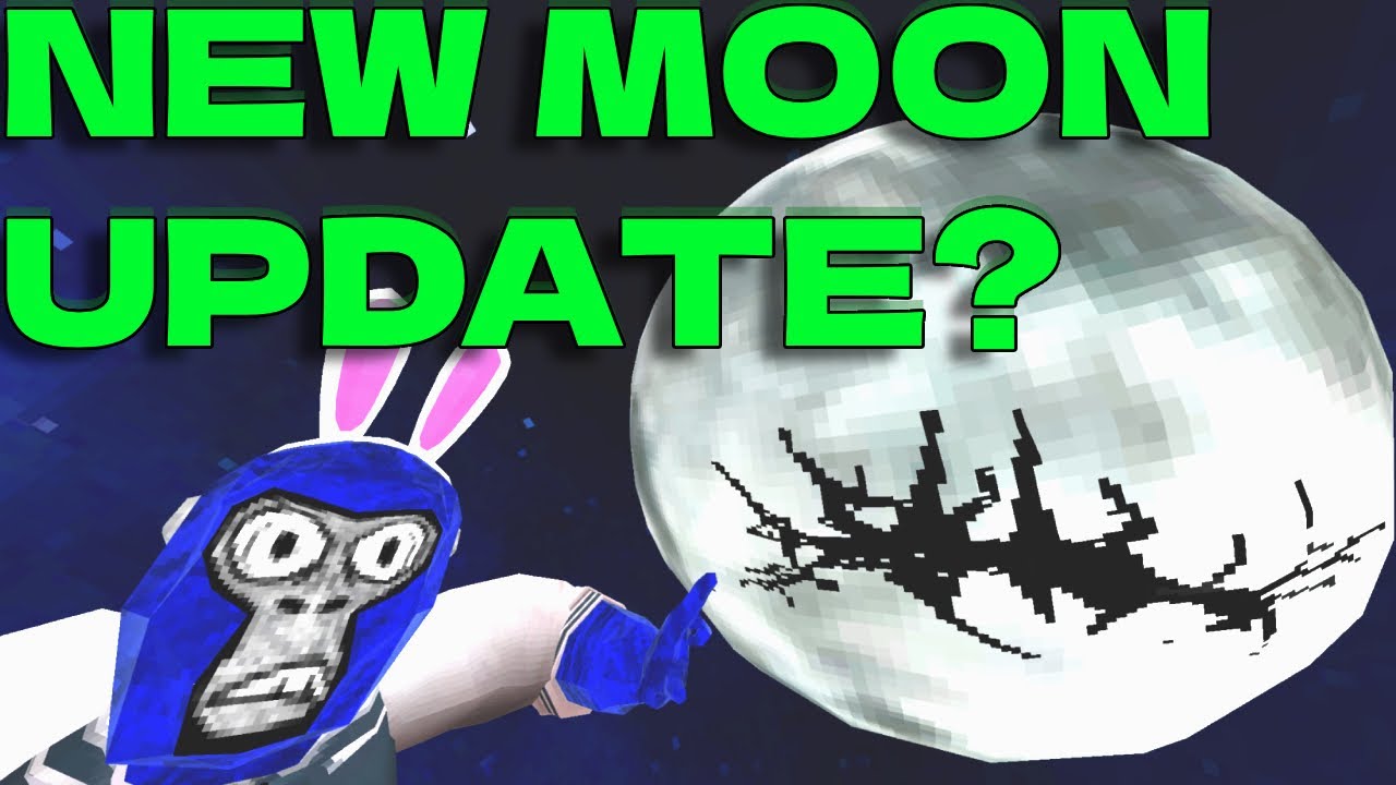 New Moon Update In Gorilla Tag! - YouTube