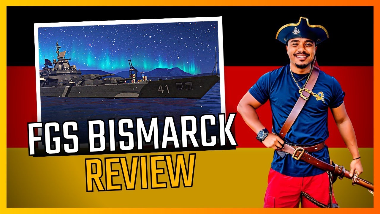 Modern Warships FGS Bismarck (H-41V) - New Battleships full review e ...