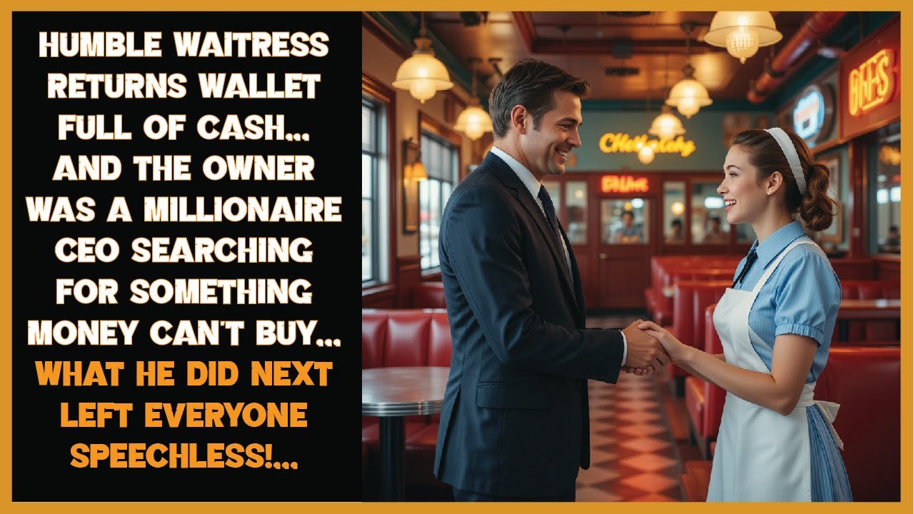 HUMBLE WAITRESS RETURNS WALLET WITH FORTUNE, UNAWARE THAT THE OWNER IS ...