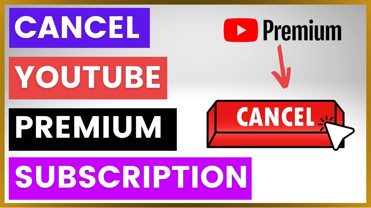 How To Cancel A YouTube Premium Subscription? [in 2024] - YouTube