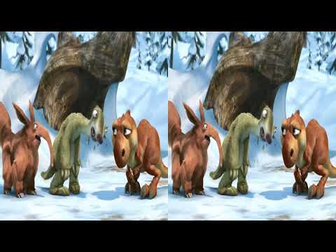 VR Çizgi film Buz Devri3  Ice Age 3 3D