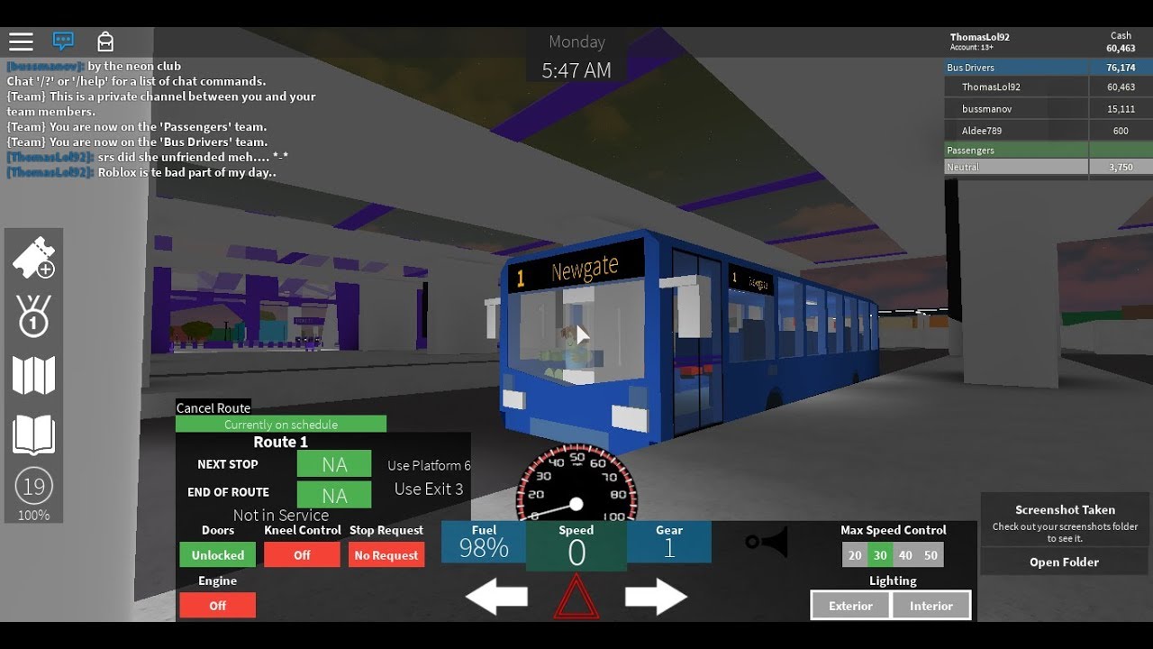 Roblox Bus Driver's City 6.3 - Route 1 To Newgate #16 Finale! - YouTube