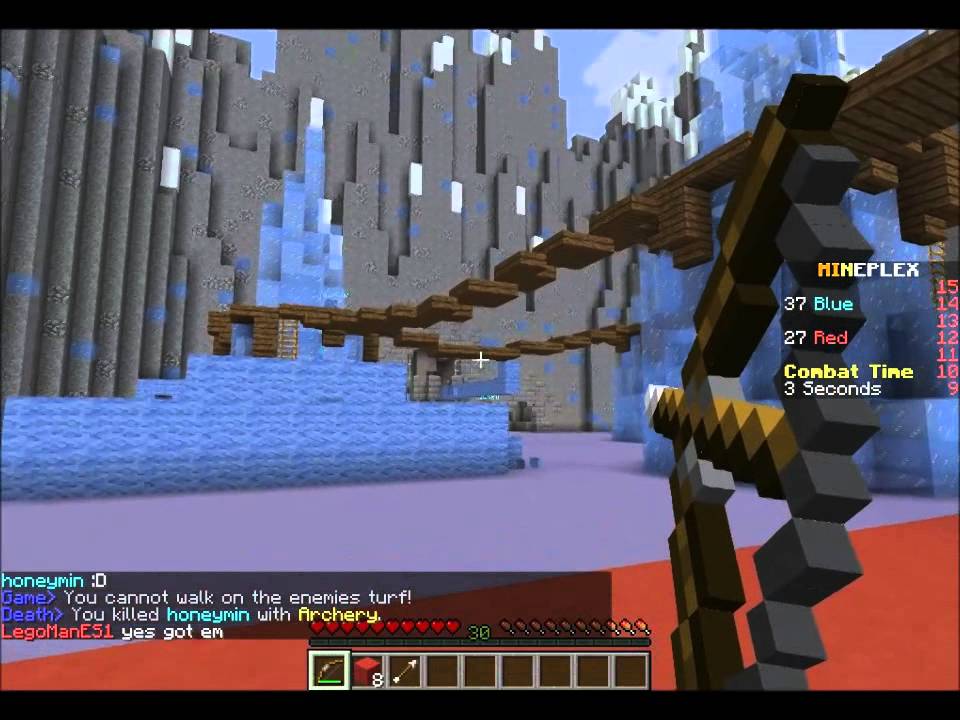 Minecraft Mineplex | Turf Wars - YouTube