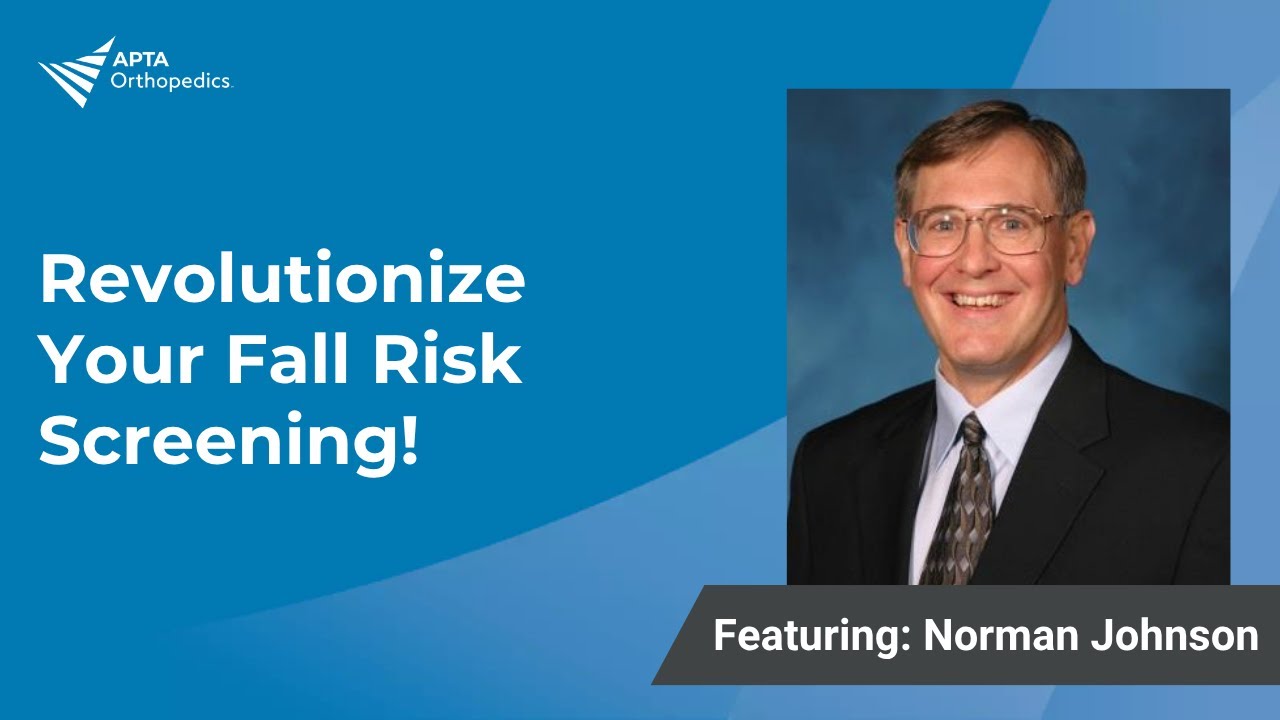 Innovative Functional Reach Device to Improve Fall Risk Screening - YouTube